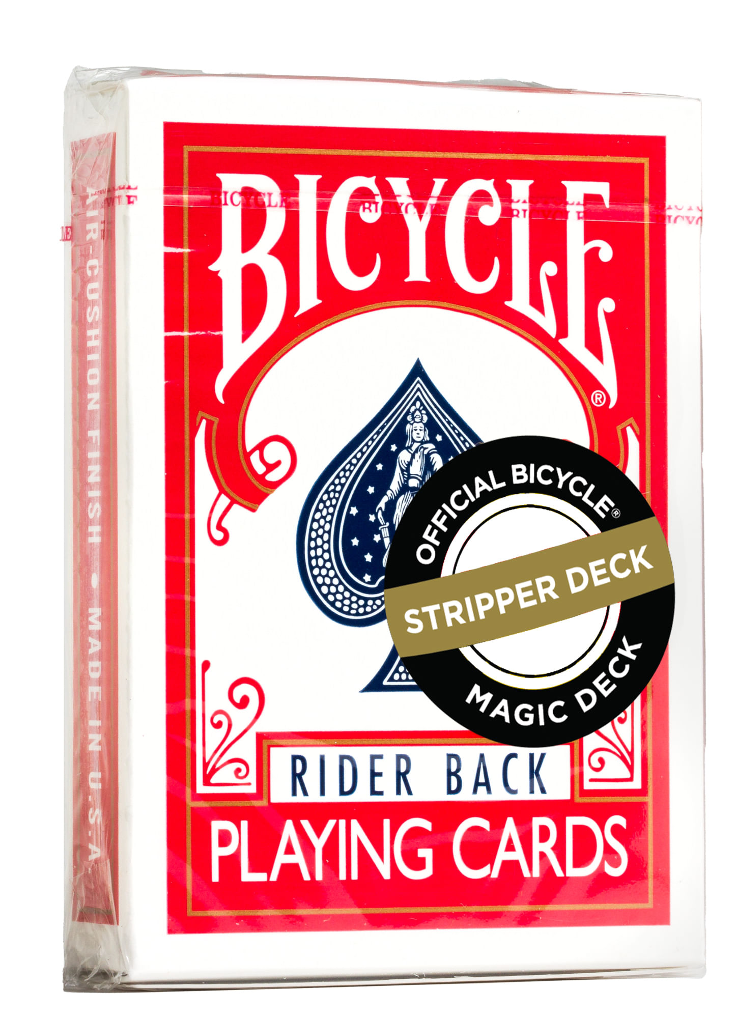 Bicycle Playing Cards Magic Stripper Deck Red