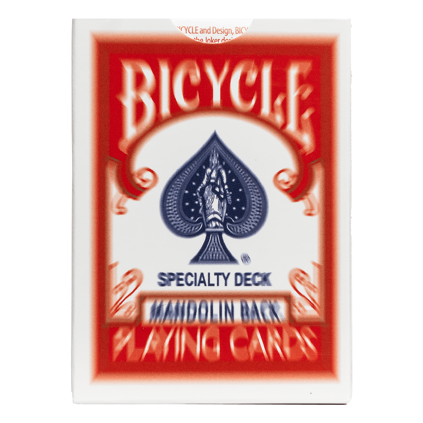 Bicycle Blur Playing Cards, Red